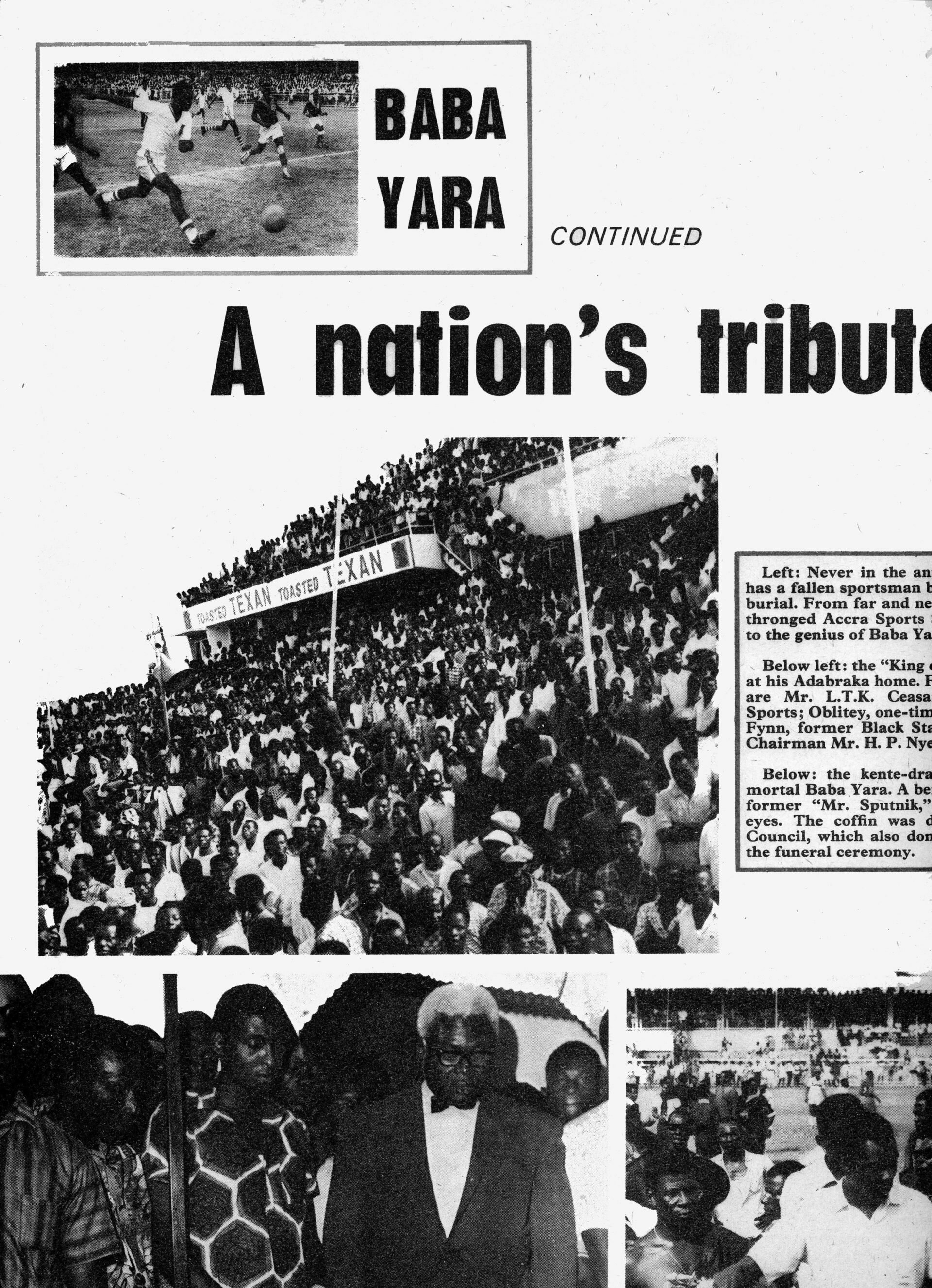 BABA YARA; Greatest Ghanaian Footballer - Ghanaian Museum