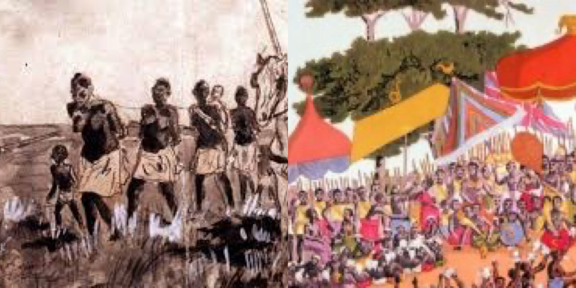 The battle of Dodowa (the Katamanso War) - Ghanaian Museum