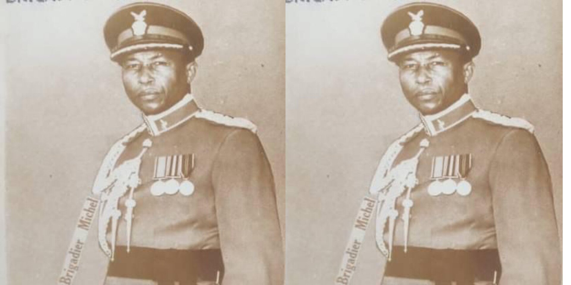 Brigadier Joseph Edward Michel, the Ghanaian named after a Military Base